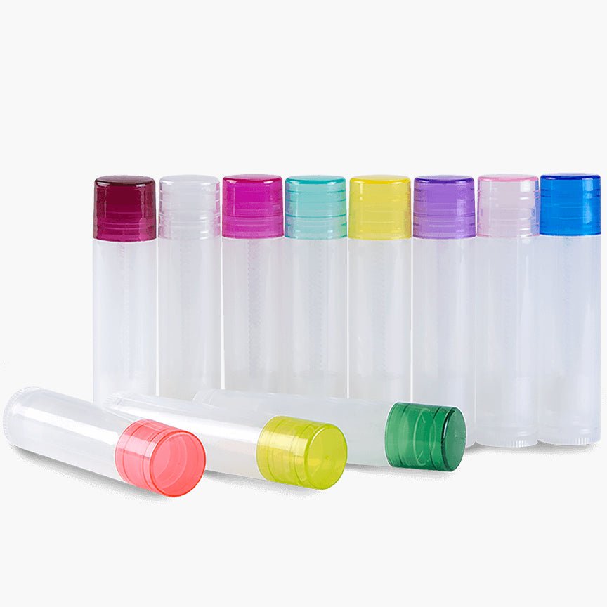 Lip Balm Tubes with Colored Caps | aromatics.com – Aromatics International