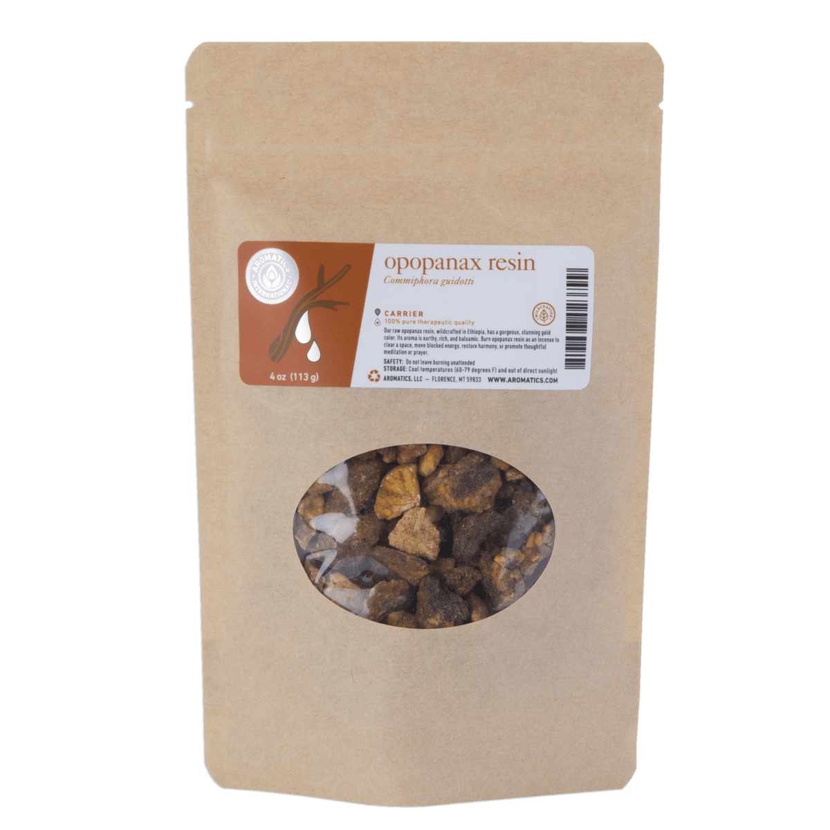 Organic Opopanax Resin - Aromatics International